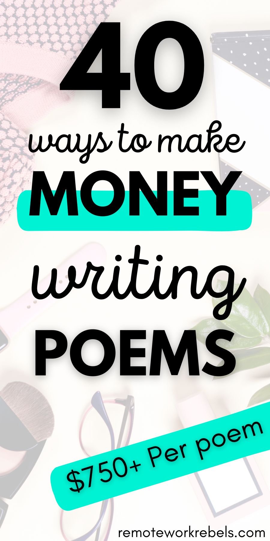 40+ Ways to Get Paid to Write Poetry Online
