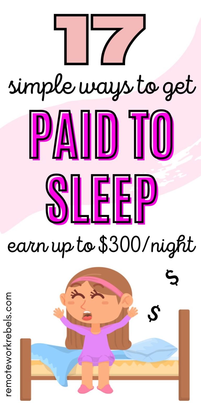 17 Simple Ways to Get Paid to Sleep (Turn Your ZZZs into Cash!)